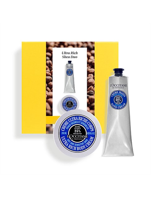 L'occitane Ultra Rich Shea Hand & Body Duo | David Jones