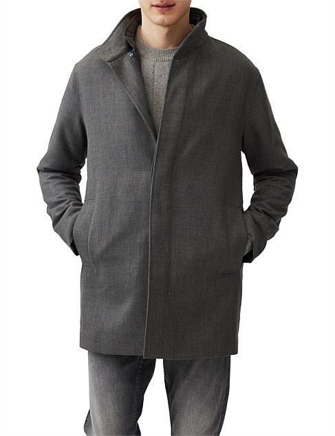 Rodd & Gunn Mackford Coat -Ash | David Jones