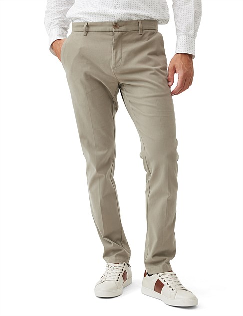 Rodd & Gunn Hanmer Springs Straight Pant -Sage | David Jones