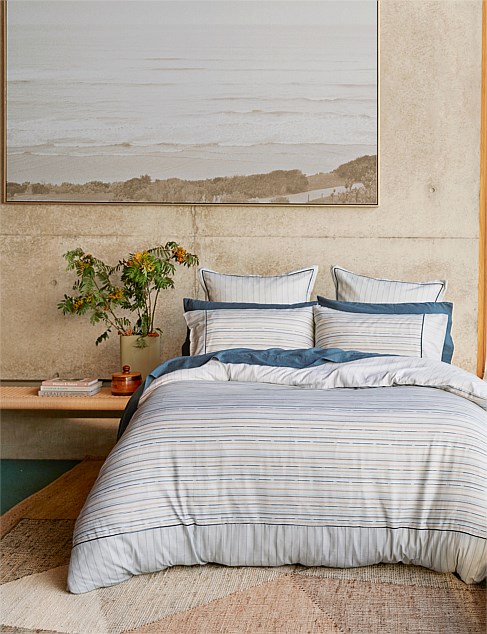 Cotton House Truman Reversible Super King Quilt Cover | David Jones