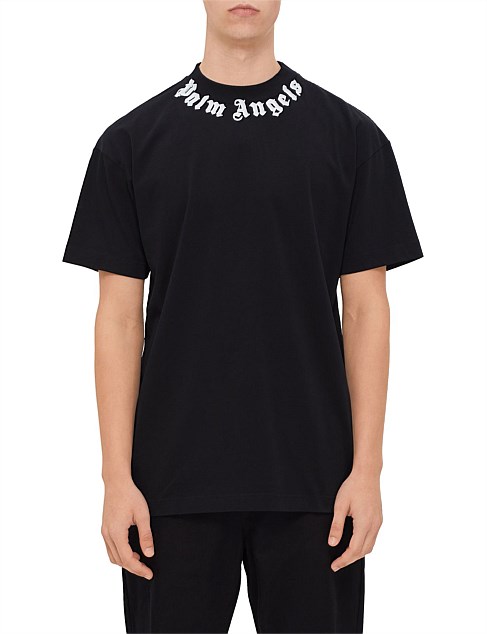 Palm Angels Neck Logo T-shirt | David Jones