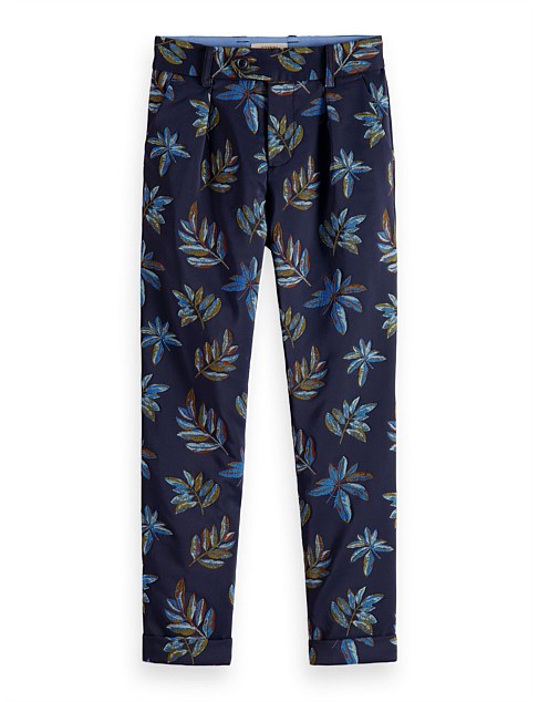 Scotch & Soda Loose Tapered-fit Jacquard Pant | David Jones