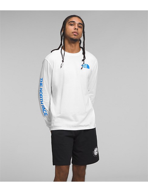 The North Face Mens Long Sleeve Hit Graphic Tee | David Jones