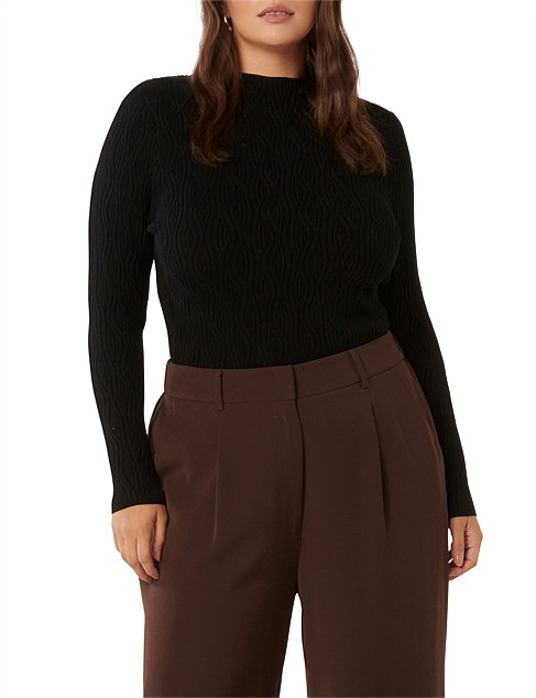 Forever New Everley Curve Wave Jumper | David Jones