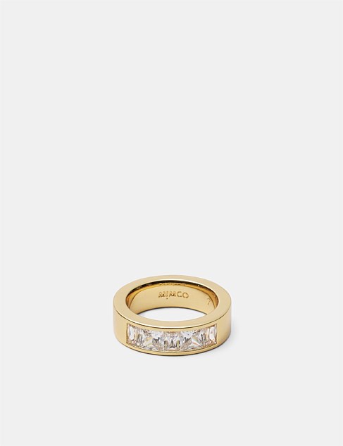 Mimco Verse Crystal Ring | David Jones