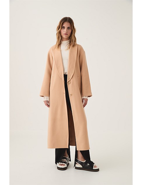 Aje Modular Long Line Wool Coat | David Jones