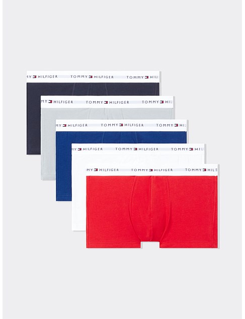 Tommy Hilfiger 5-pack Logo Waistband Trunks | David Jones