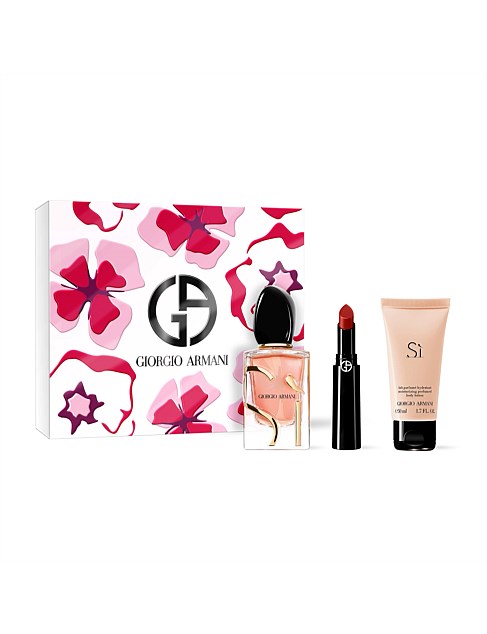 Giorgio Armani Sì Edp Intense 50ml Set | David Jones