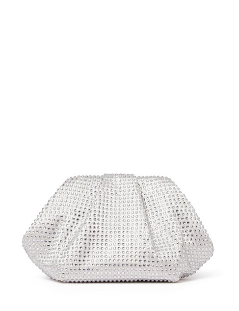 Forever New Signature Reece Ruched Clutch | David Jones