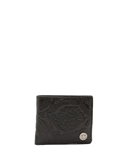 Versace Collection Barocco Embossed Bifold Wallet | David Jones