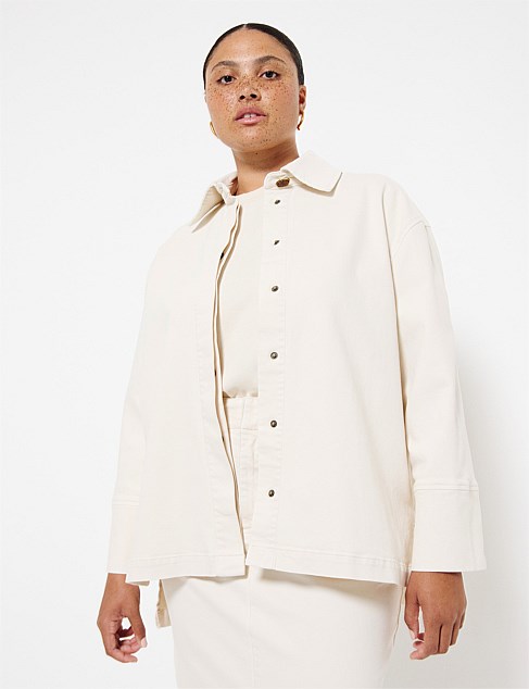 Commonry Structured Denim Jacket | David Jones