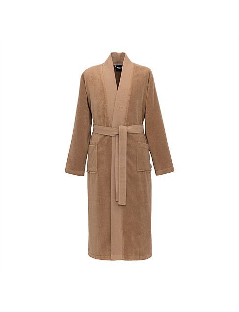 Boss Logo Bathrobe Large | David Jones