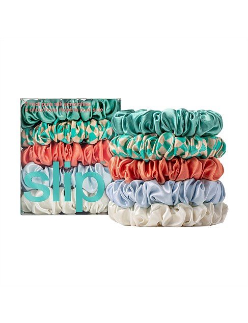 Slip Pure Silk Midi Scrunchies -Seashell | David Jones