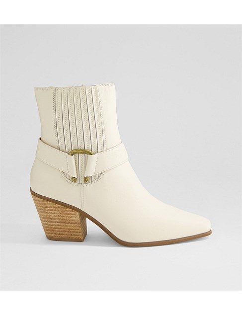 Midas Karicha Cream Leather Chelsea Boots | David Jones