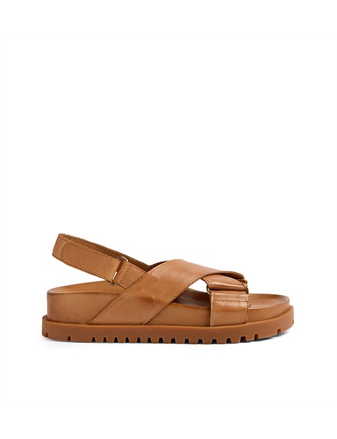Midas Umar Tan Leather Sandals | David Jones