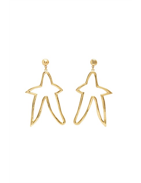 Alémais Star Drop Stud Earrings | David Jones