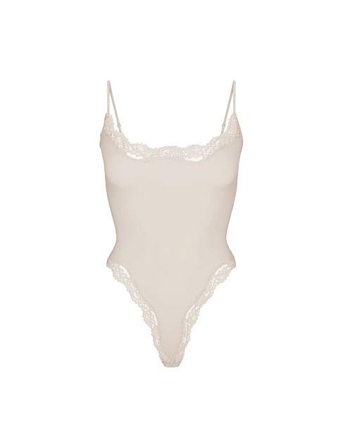 Skims Fits Everybody Lace Cami Bodysuit | David Jones