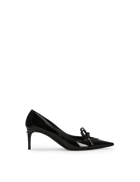 Dolce & Gabbana Vitello Lucido Pump | David Jones