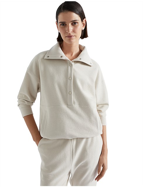 Seed Heritage Reverse Terry Sweat | David Jones