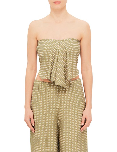 Faithfull the Brand Emalee Strapless Top | David Jones