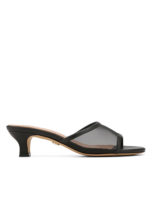 Wittner Juke Black Mesh Mule | David Jones