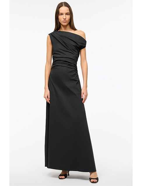 Staud Phare One Shoulder Maxi Dress | David Jones