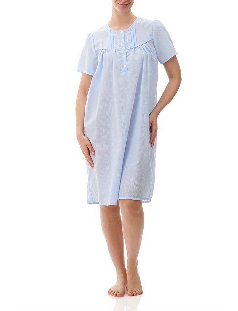 Givoni Short Sleeve Short Nightie | David Jones