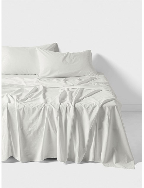 Linen House Sb Sheet Set Terra Snow | David Jones