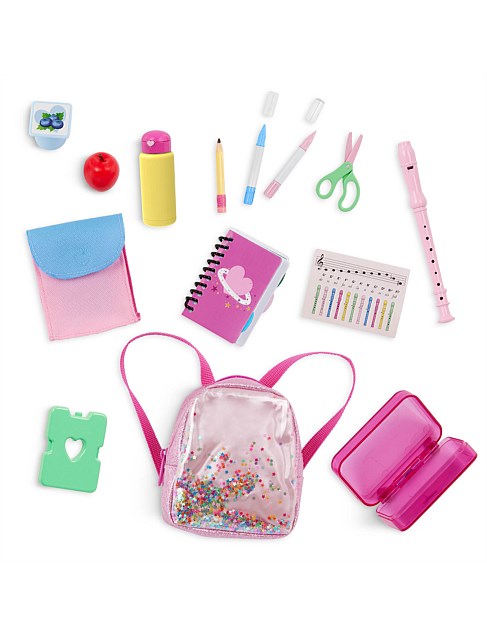 Our Generation School Accessory Set W/knapsack | David Jones