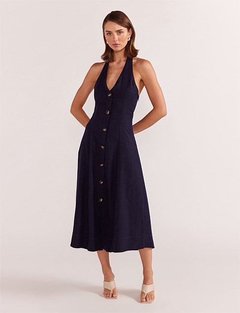 Staple the Label Alora Halter Dress | David Jones