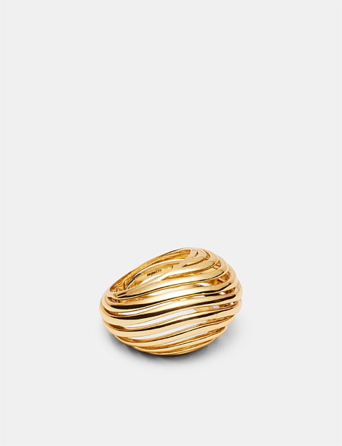 Mimco Sound Waves Ring | David Jones