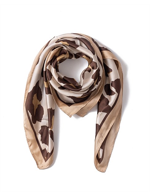 Gregory Ladner Animal Print Kerchief | David Jones