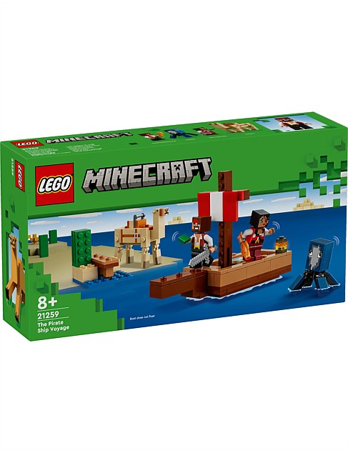 Lego Lego Minecraft the Pirate Ship Voyage 21259 | David Jones