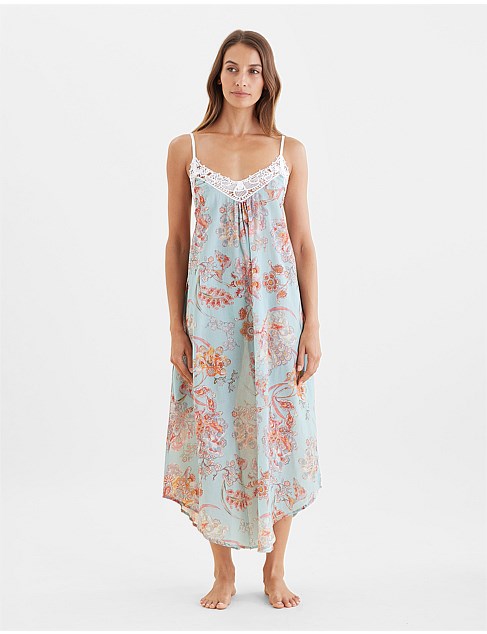 Papinelle Coco Lace Front Maxi Nightie | David Jones