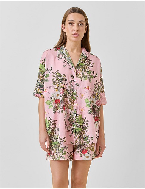 Papinelle Karen Walker Love Letters Flowy Boxer Pj Set | David Jones