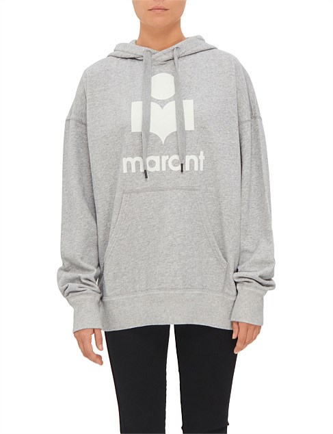 Isabel Marant Etoile Mansel Faded Logo Hoodie | David Jones
