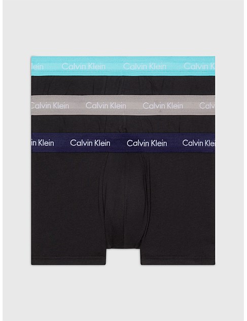 Calvin Klein Low Rise Trunk 3 Pack | David Jones