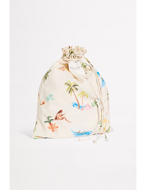 Seafolly Isla Palm Travel Bundle | David Jones