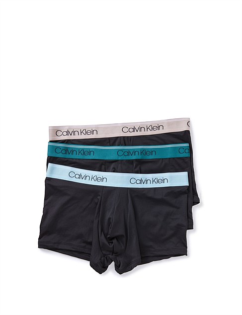 Calvin Klein Low Rise Trunk 3 Pack | David Jones