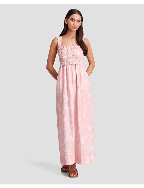 Jag Palma Linen Dress | David Jones