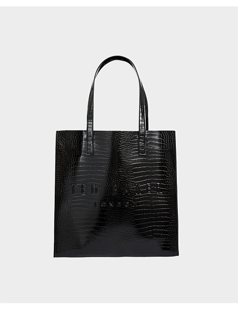 Ted Baker Croccon Imitation Croc Large Icon Bag | David Jones