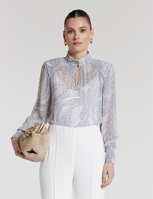 Perri Cutten Concetta Silk Top | David Jones