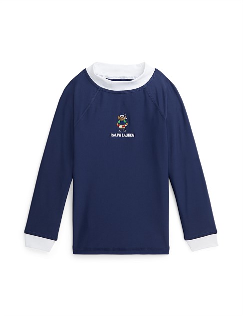 Polo Ralph Lauren Polo Bear Performance Rash Guard (5 Yrs-7 Yrs ...