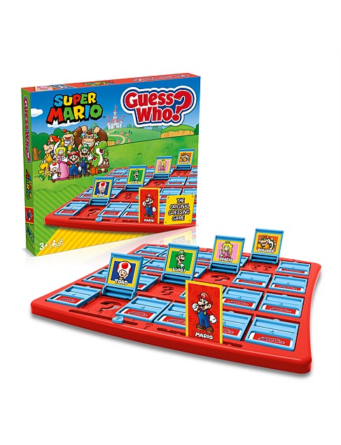 Kids Games Super Mario Guess Who Board Game | David Jones