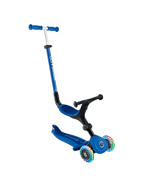 Globber Globber Go Up Active With Lights -Navy Blue/Dark Blue | David Jones