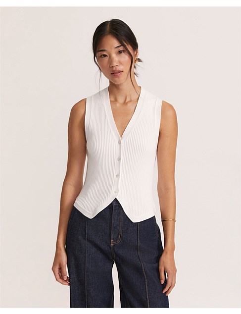 Saba Della Knit Vest | David Jones