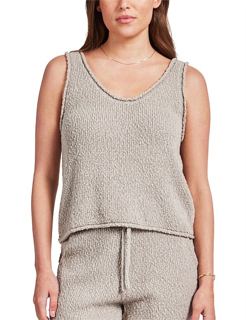 Academy Brand Daisy Boucle Knit Top | David Jones