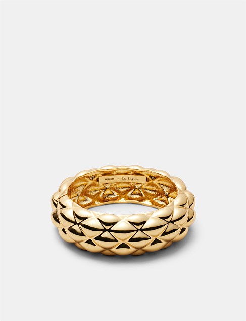 Mimco Elle Ferguson Paris Quilted Bangle | David Jones