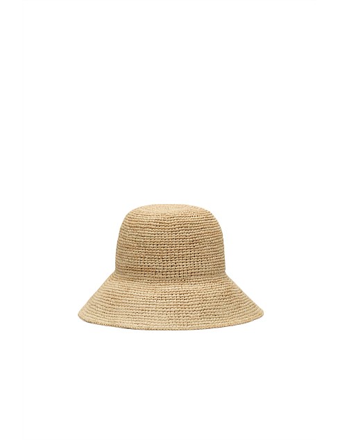 Seed Heritage Raffia Bucket Hat | David Jones