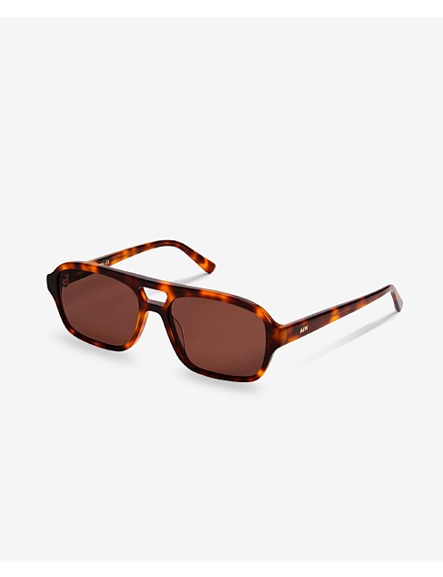 Messy Weekend Burt Aviator Sunglasses | David Jones